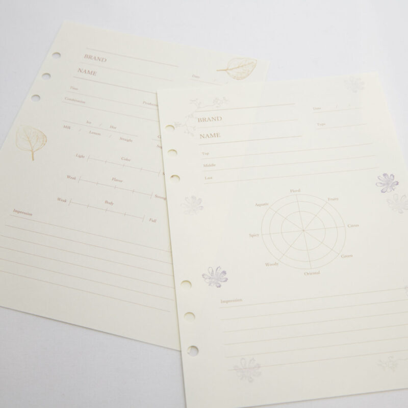 新ブランド「Re」＆新作リフィル「TEA LOG」「PERFUME LOG」のご紹介 | ナガサワ文具センター